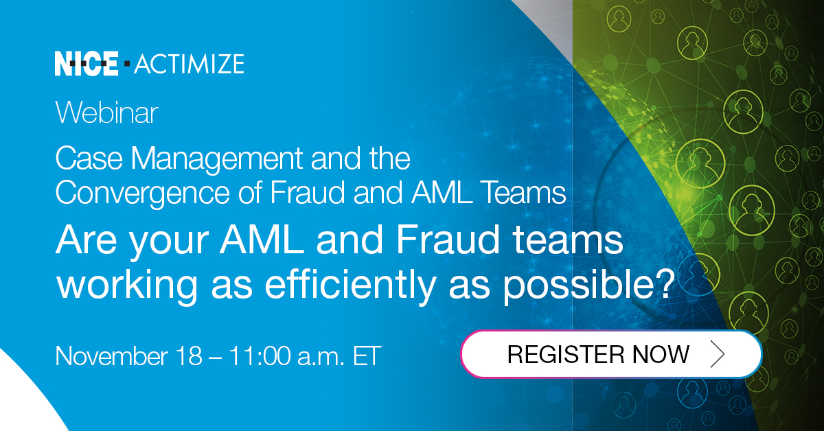 NICE Actimize Webinar