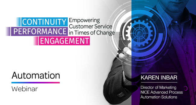NICE Robotic Process Automation Webinar